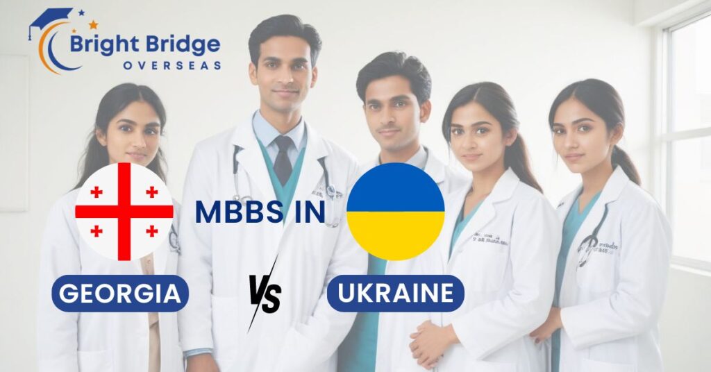MBBS in Georgia Vs Ukraine : Bright Bridge Overseas
